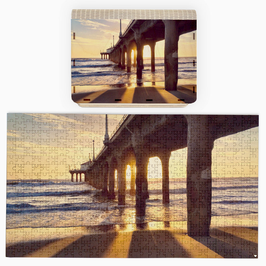 True Rays 500 Piece Wooden Puzzle – Simply Grateful