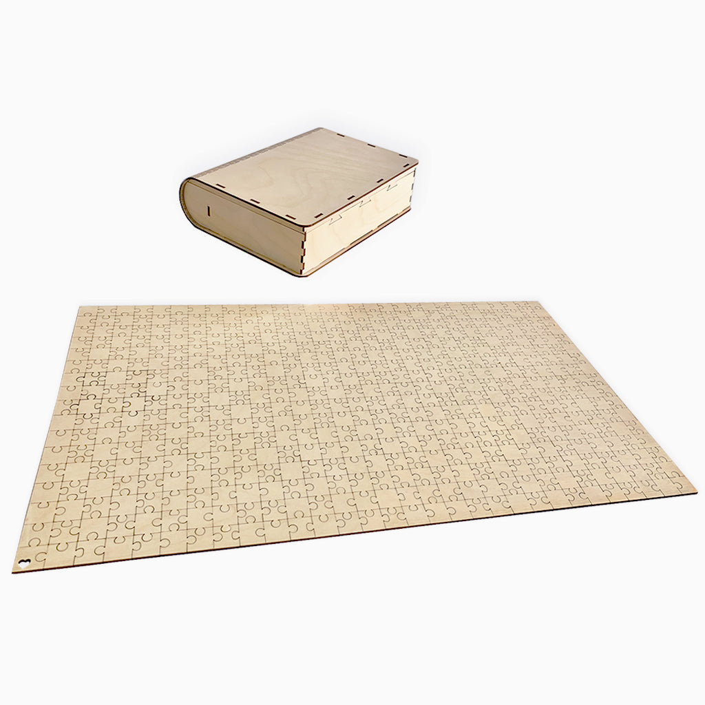 Custom 500 Piece Wooden Puzzle – Simply Grateful