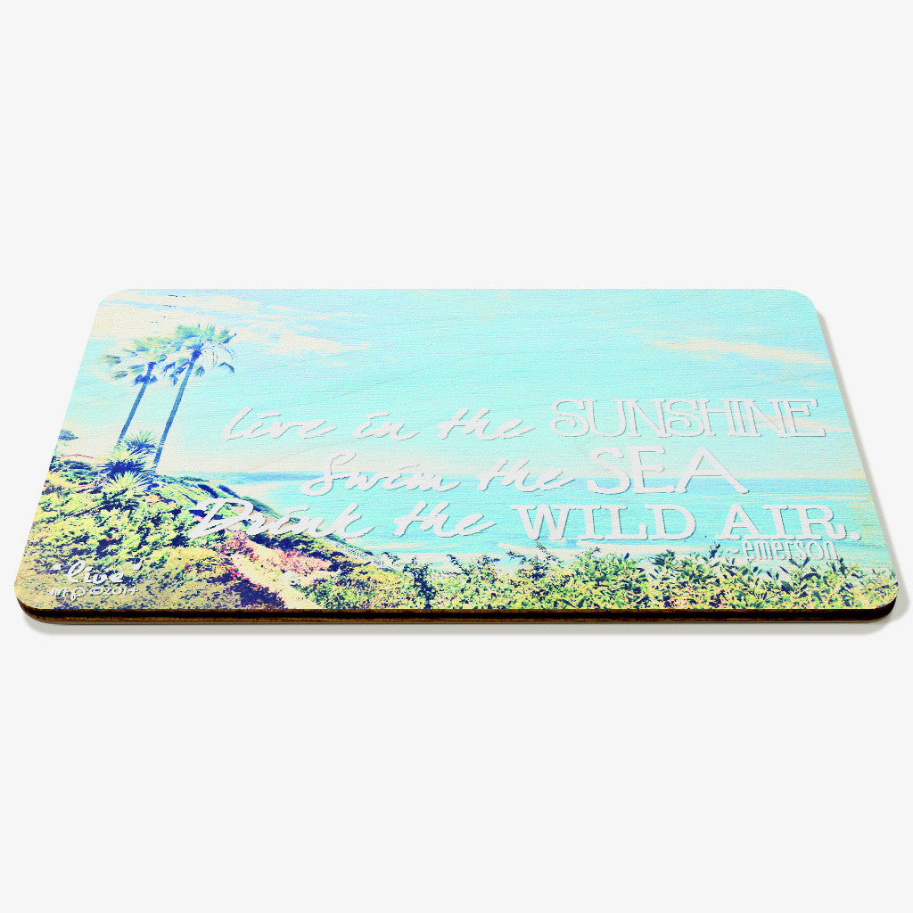 Live Wooden Postcard – Simply Grateful