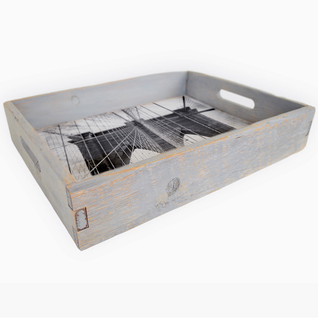 Defined Wooden Serving Tray – Simply Grateful